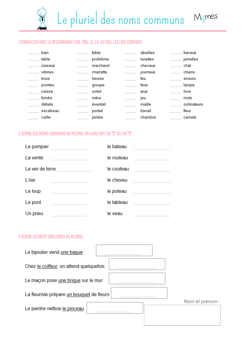 Imprimez Ces Exercices Afin De Vous Entra ner Bien Orthographier Le Imprimez Ces Exercices Afin De Vous Entra ner Bien Orthographier Le