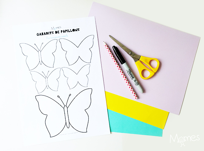 Papillons à imprimer | MOMES